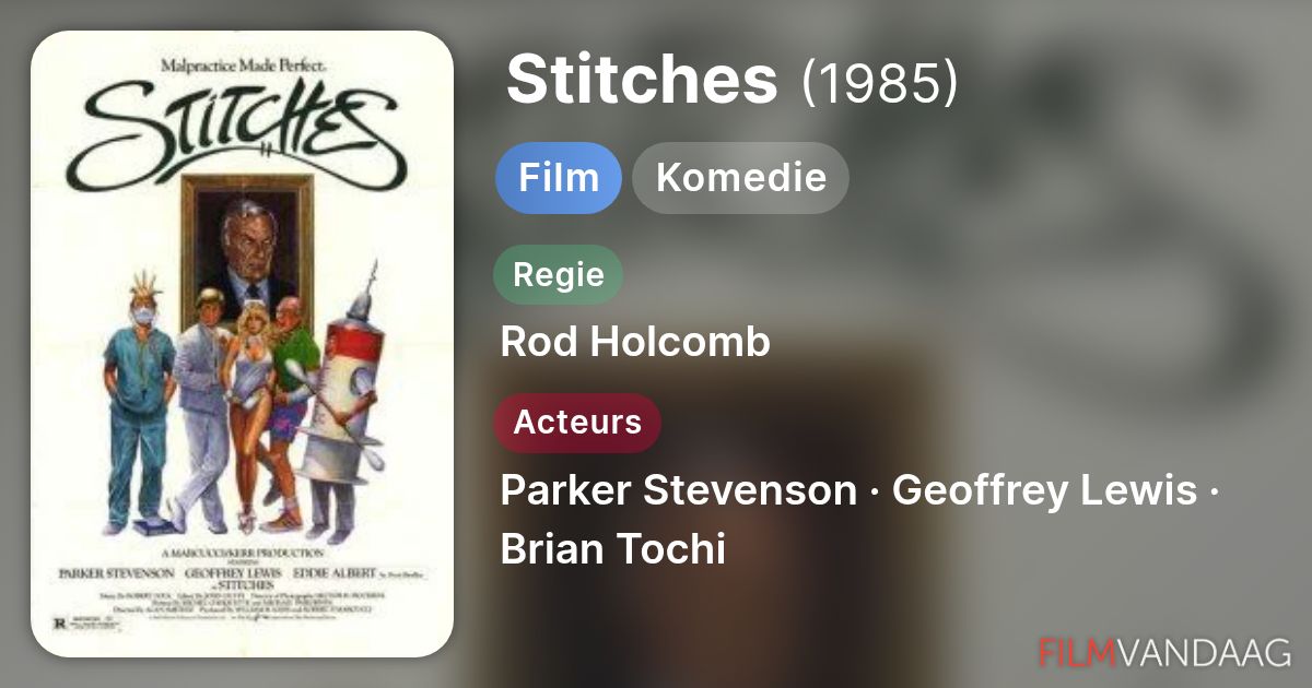 Stitches (film, 1985) - FilmVandaag.nl