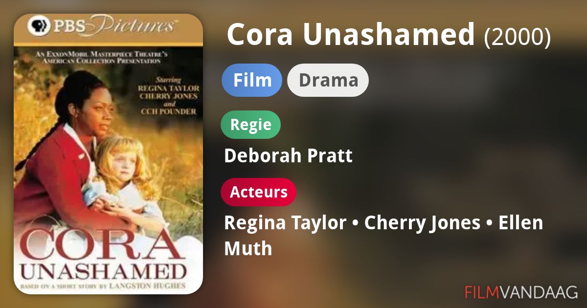 Cora Unashamed (film, 2000) kopen op dvd of blu-ray - FilmVandaag.nl