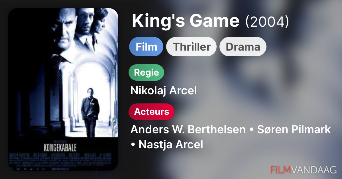 King's Game (film, 2004) - FilmVandaag.nl
