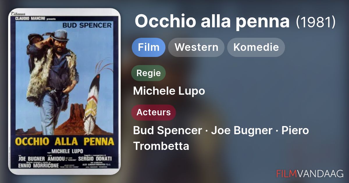 Occhio alla penna (film, 1981) - FilmVandaag.nl