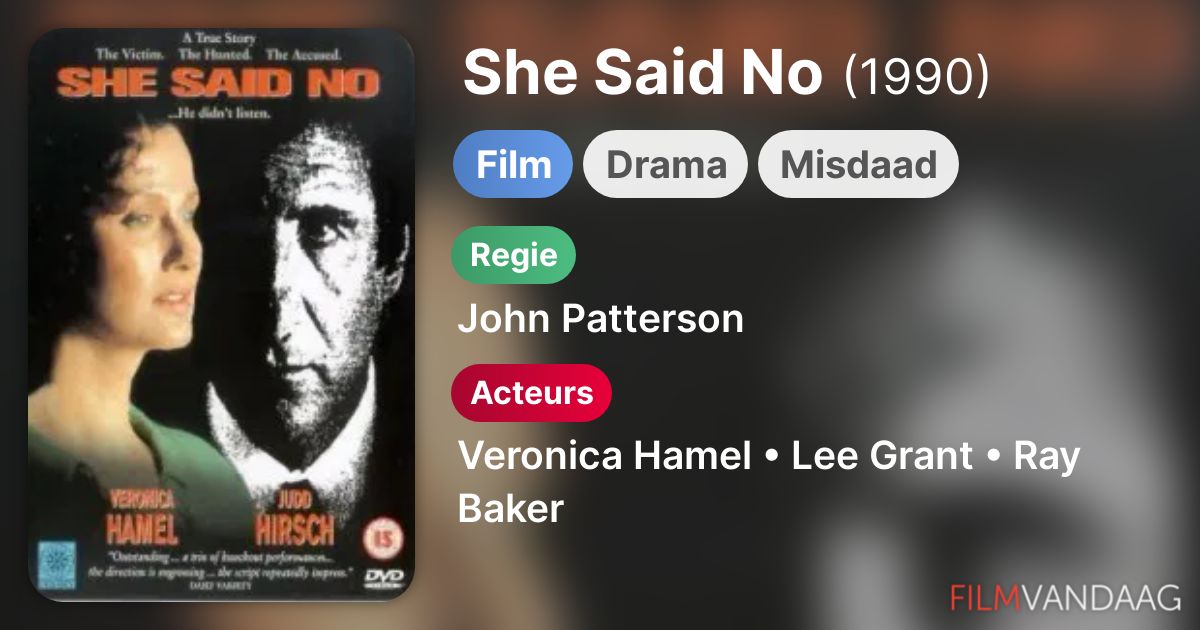 She Said No (film, 1990) - FilmVandaag.nl