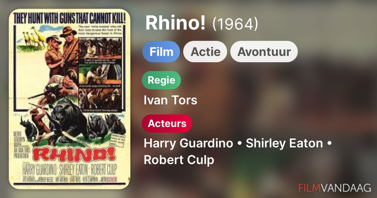 Rhino! (film, 1964) - FilmVandaag.nl