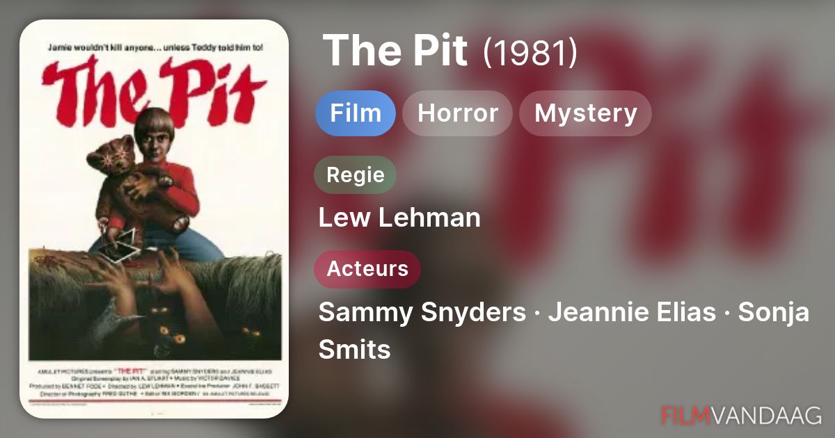The Pit (film, 1981) - FilmVandaag.nl