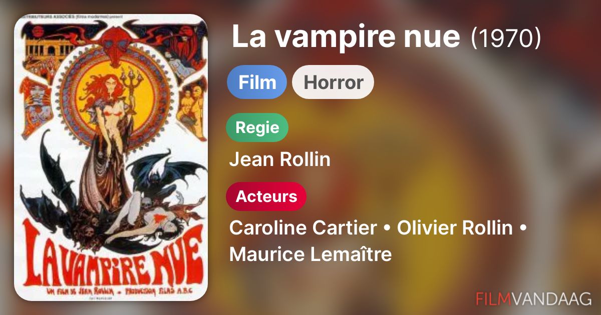 La vampire nue (film, 1970) - FilmVandaag.nl