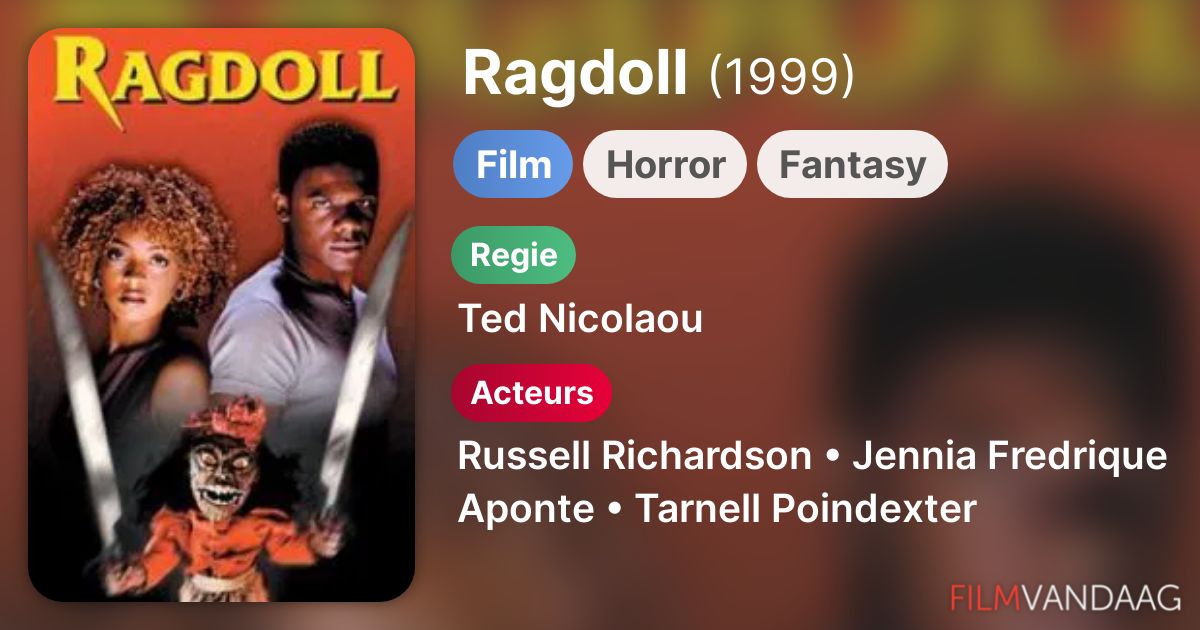 Ragdoll (film, 1999) - FilmVandaag.nl