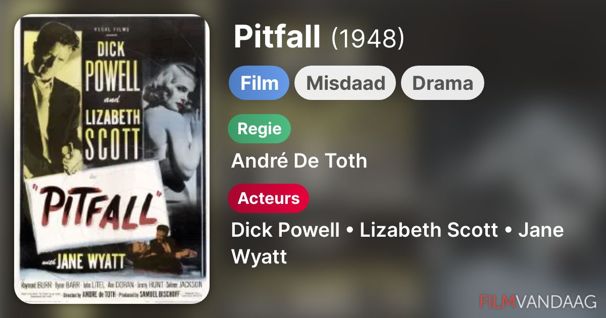 Pitfall (film, 1948) - FilmVandaag.nl