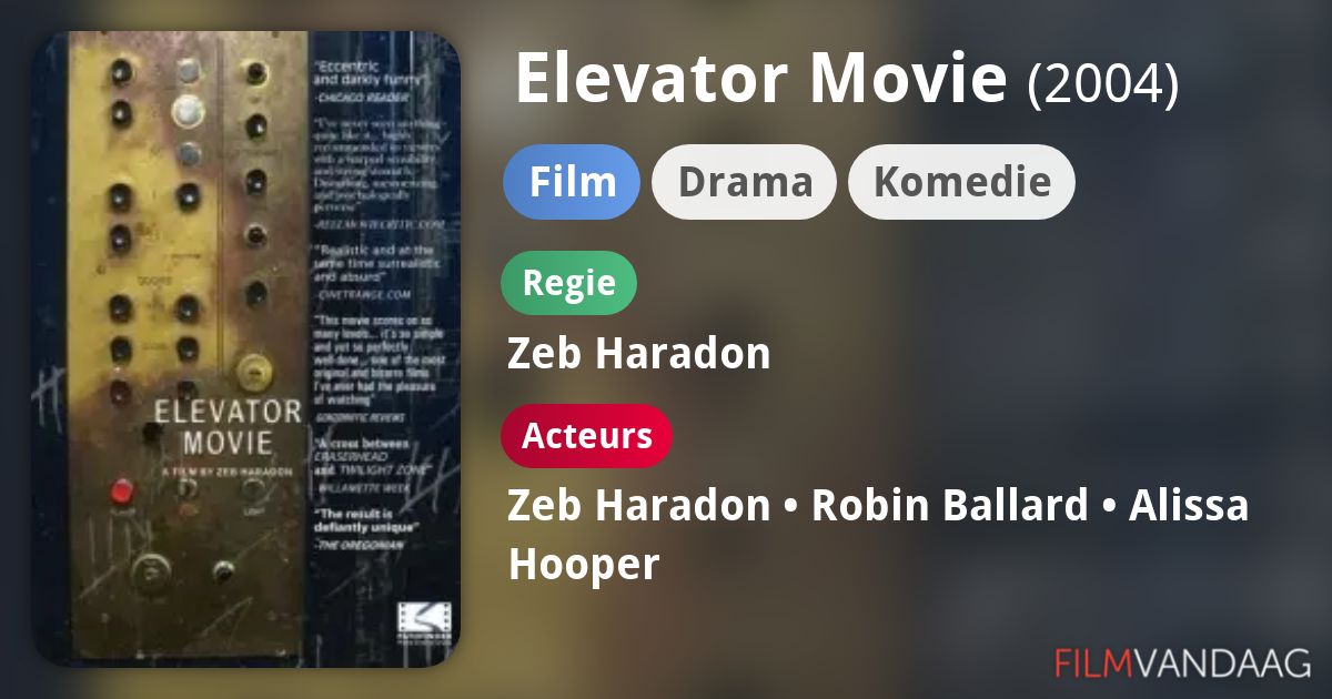 Elevator Movie (film, 2004) - FilmVandaag.nl