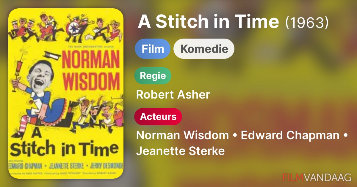 A Stitch in Time (film, 1963) - FilmVandaag.nl