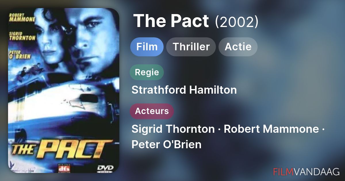 The Pact (film, 2002) - FilmVandaag.nl