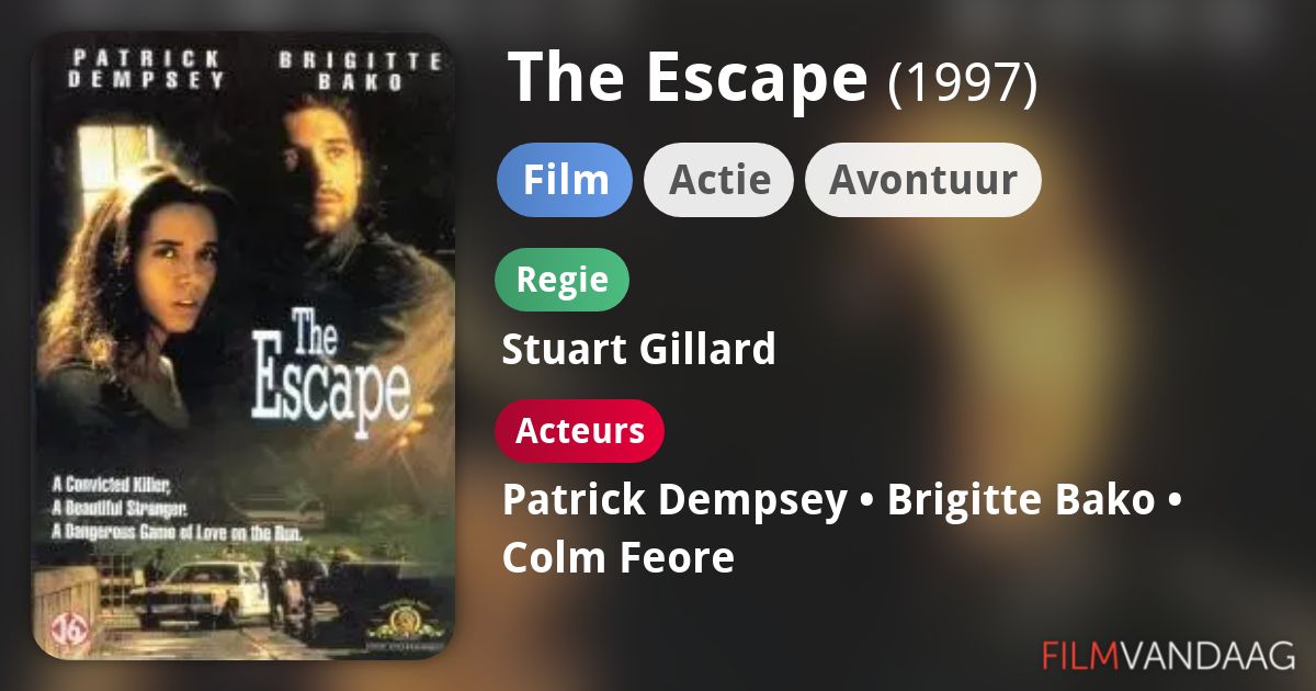 The Escape (film, 1997) - FilmVandaag.nl