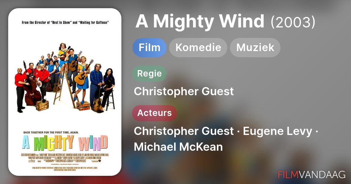 A Mighty Wind (film, 2003) - FilmVandaag.nl