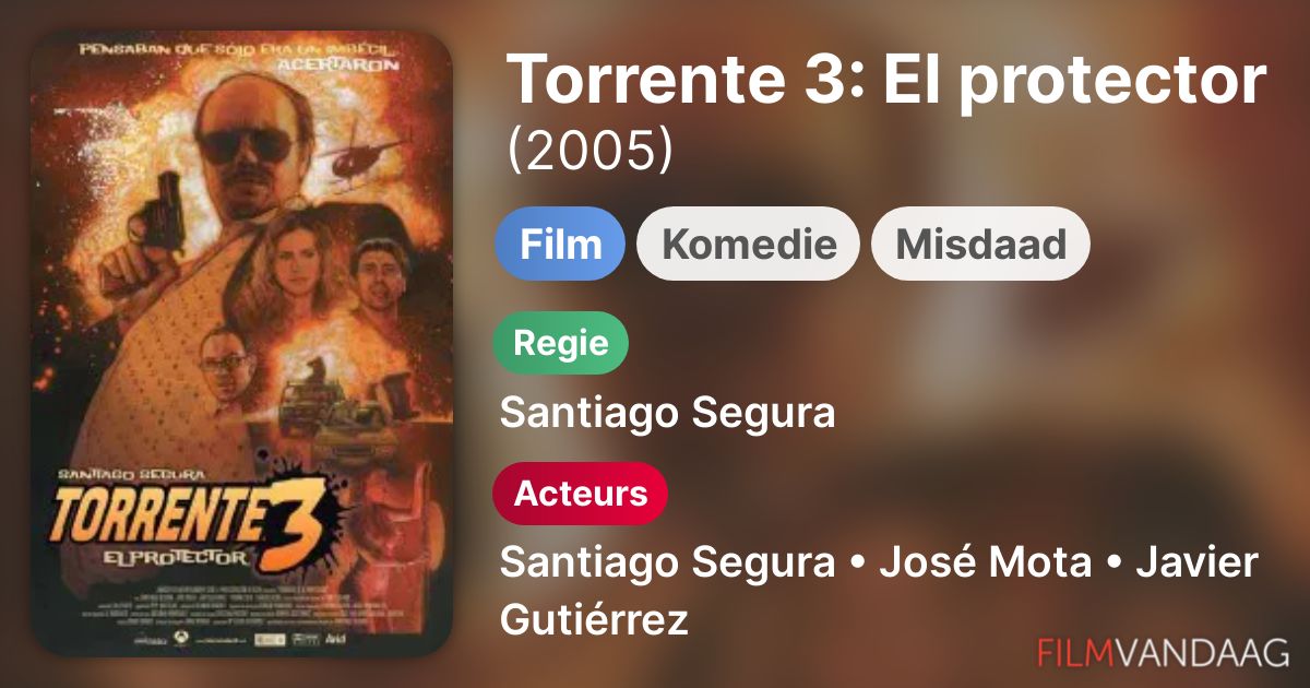 Torrente 3: El protector (film, 2005) - FilmVandaag.nl