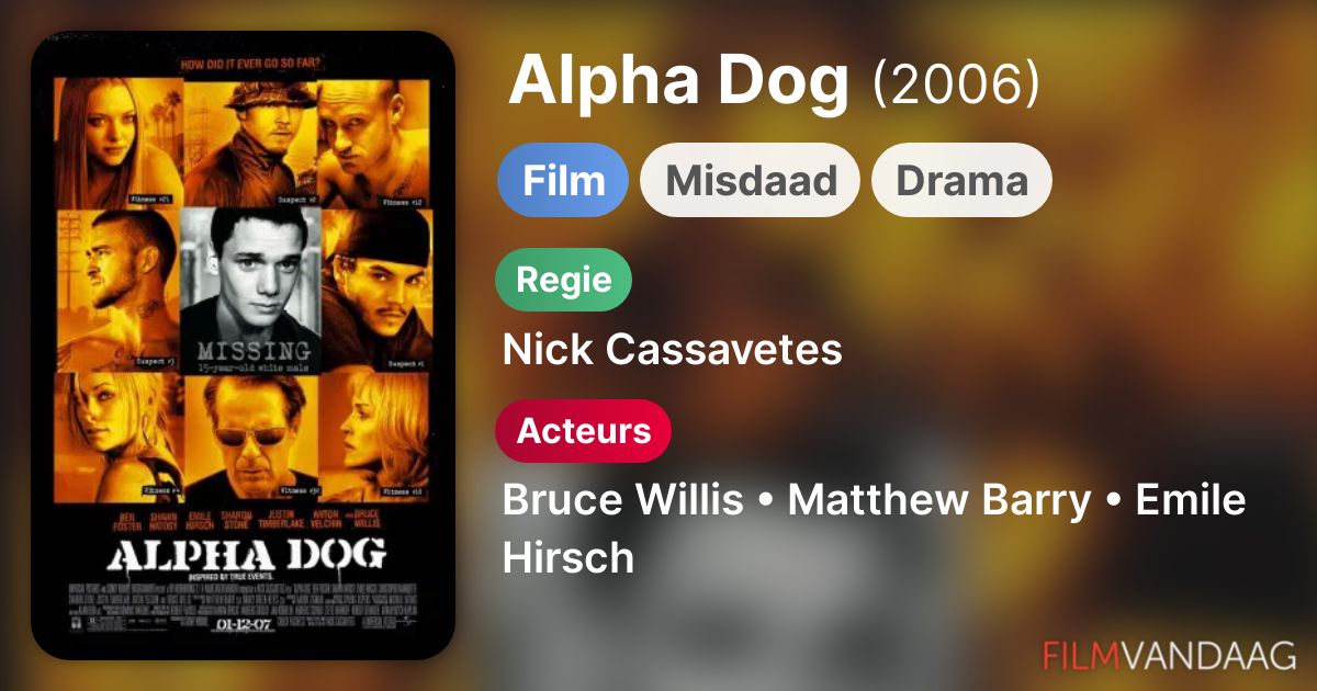 Alpha Dog (film, 2006) - FilmVandaag.nl