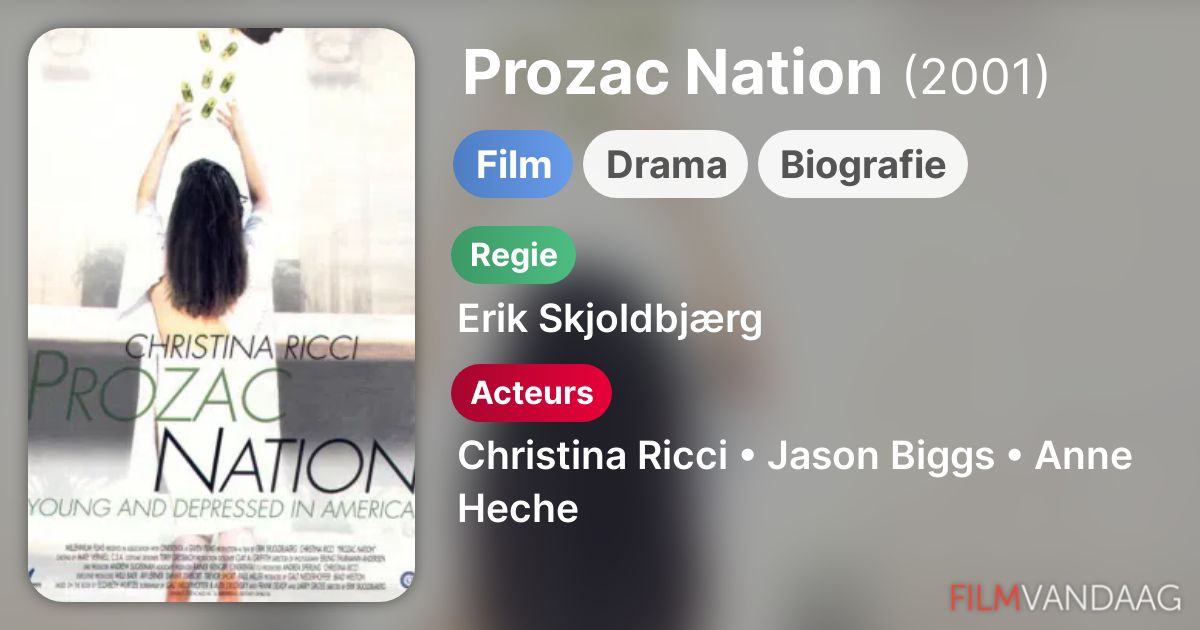 Prozac Nation (film, 2001) - FilmVandaag.nl
