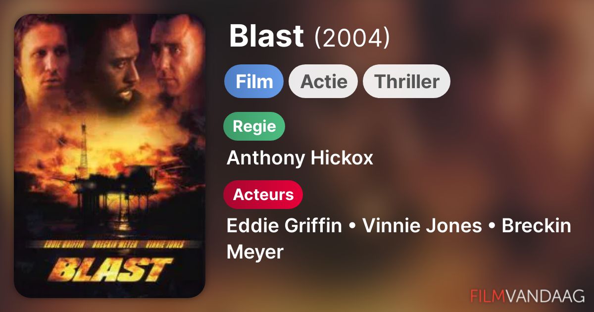 Blast (film, 2004) - FilmVandaag.nl