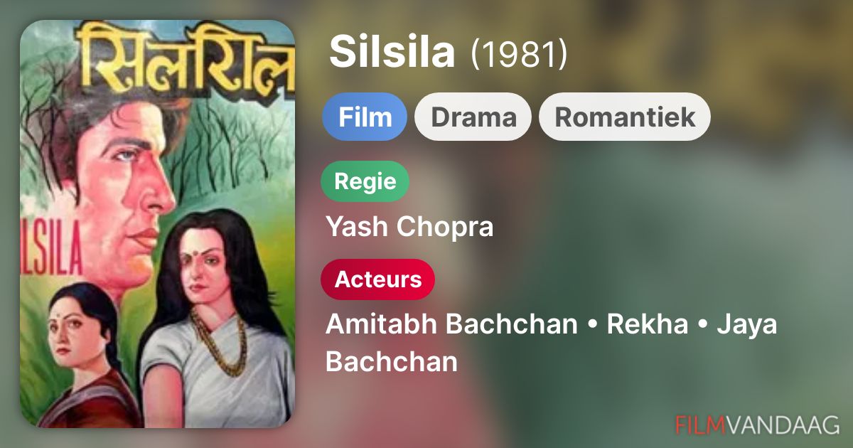Silsila (film, 1981) - FilmVandaag.nl