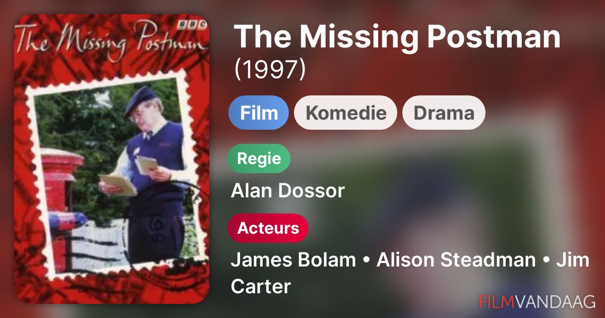 The Missing Postman (film, 1997) - FilmVandaag.nl
