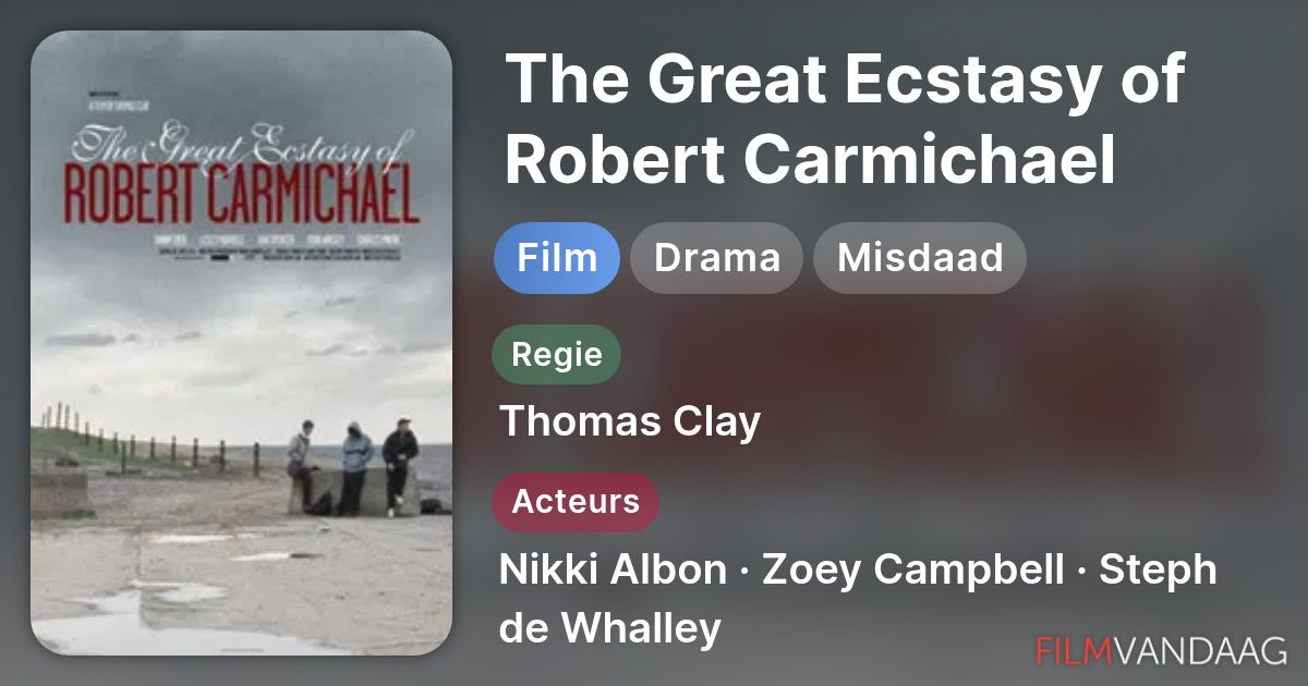 The Great Ecstasy of Robert Carmichael (film, 2005) kopen op dvd of blu ...