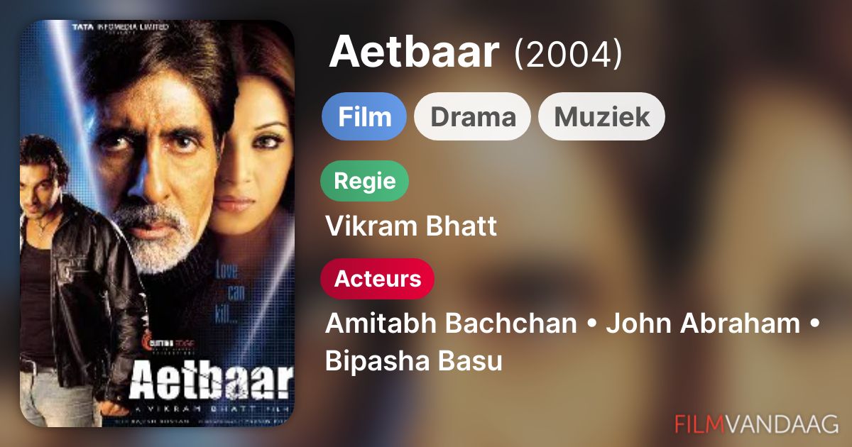 Aetbaar (film, 2004) - FilmVandaag.nl
