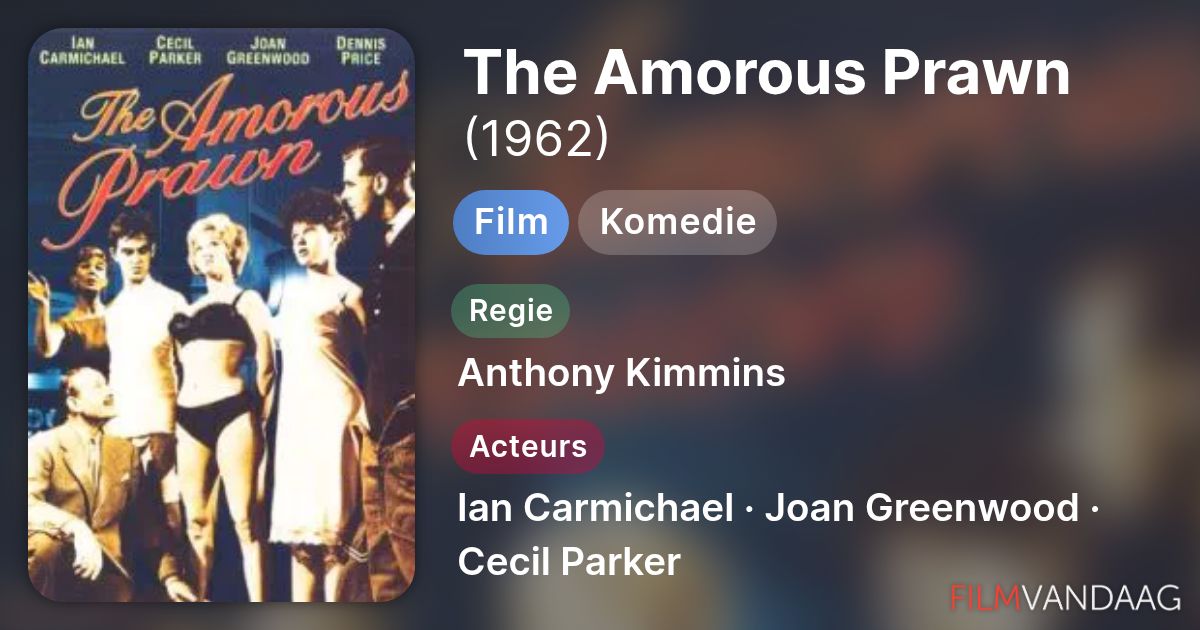 The Amorous Prawn (film, 1962) - FilmVandaag.nl