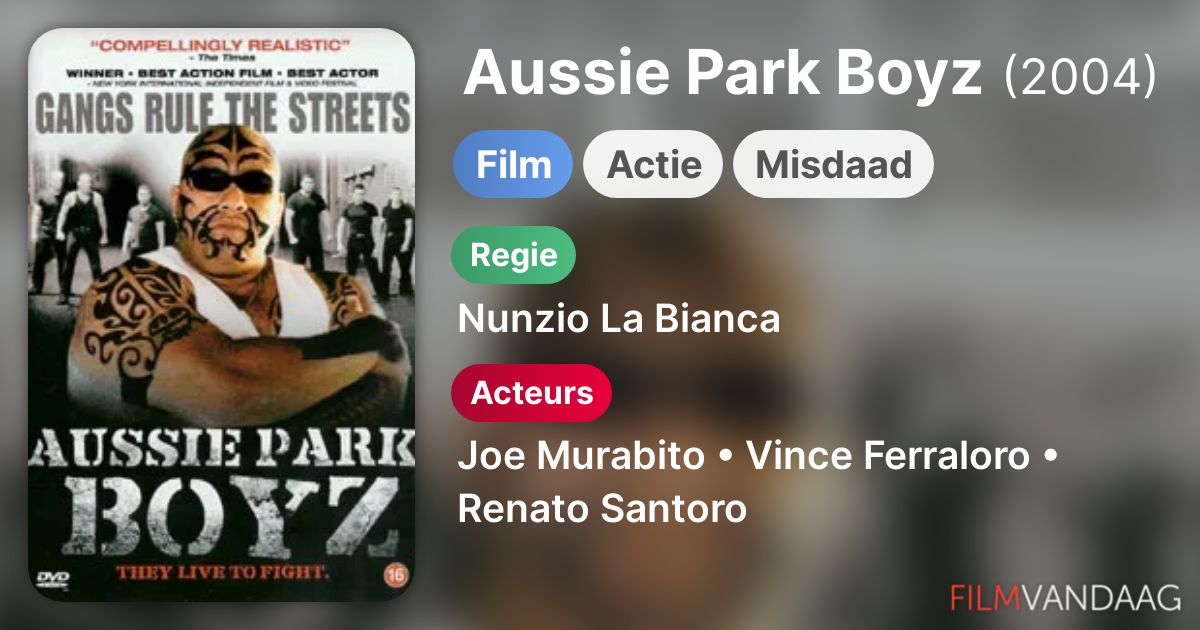 Aussie Park Boyz (film, 2004) - FilmVandaag.nl