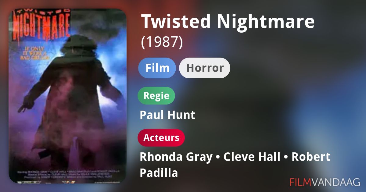 Twisted Nightmare (film, 1987) - FilmVandaag.nl