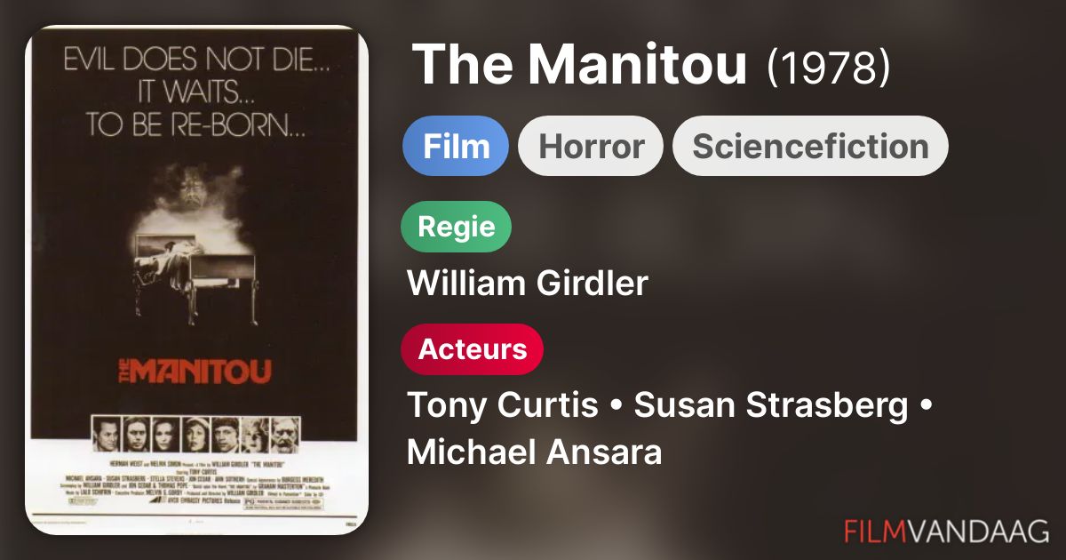 The Manitou (film, 1978) - FilmVandaag.nl