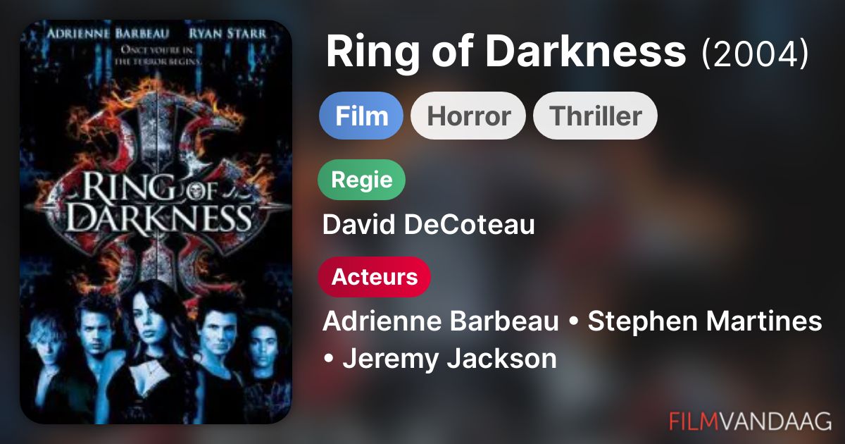 Ring of Darkness (film, 2004) - FilmVandaag.nl
