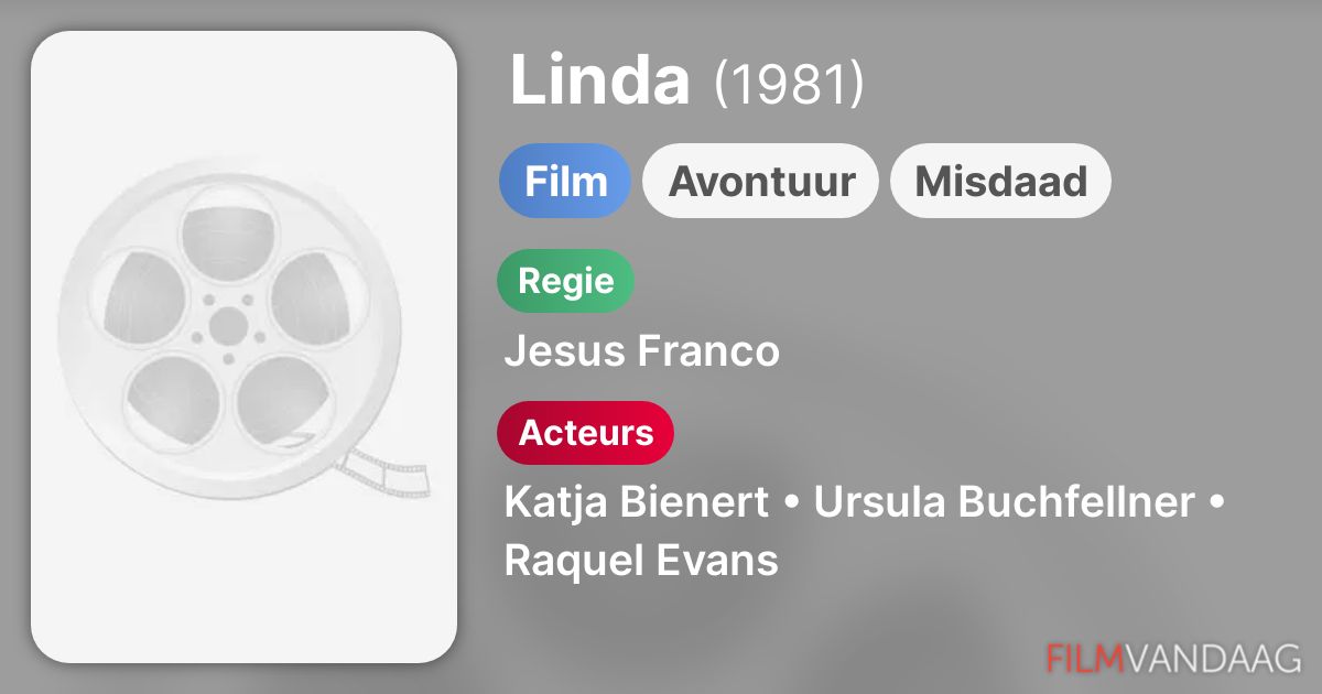Linda (film, 1981) - FilmVandaag.nl