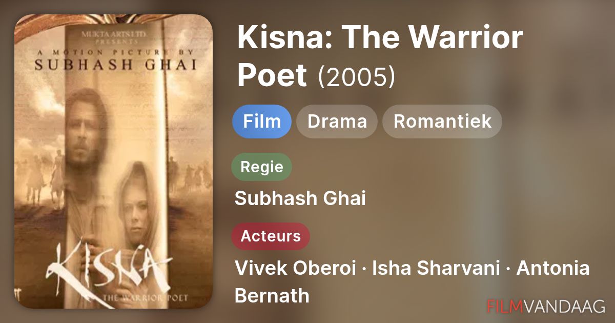 Kisna: The Warrior Poet (film, 2005) - FilmVandaag.nl