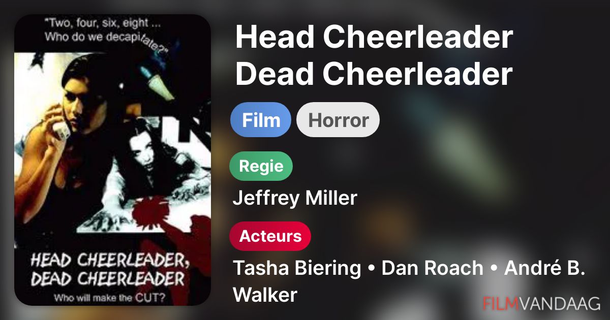 Head Cheerleader Dead Cheerleader (film, 2000) - FilmVandaag.nl