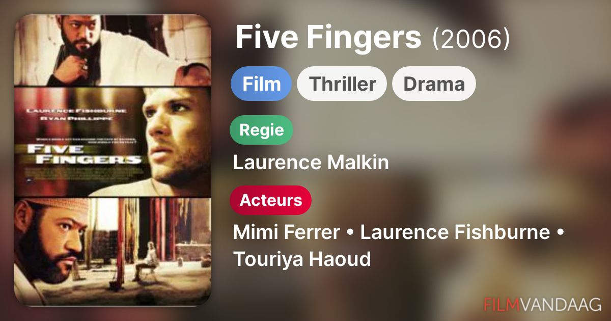 Five Fingers (film, 2006) - FilmVandaag.nl