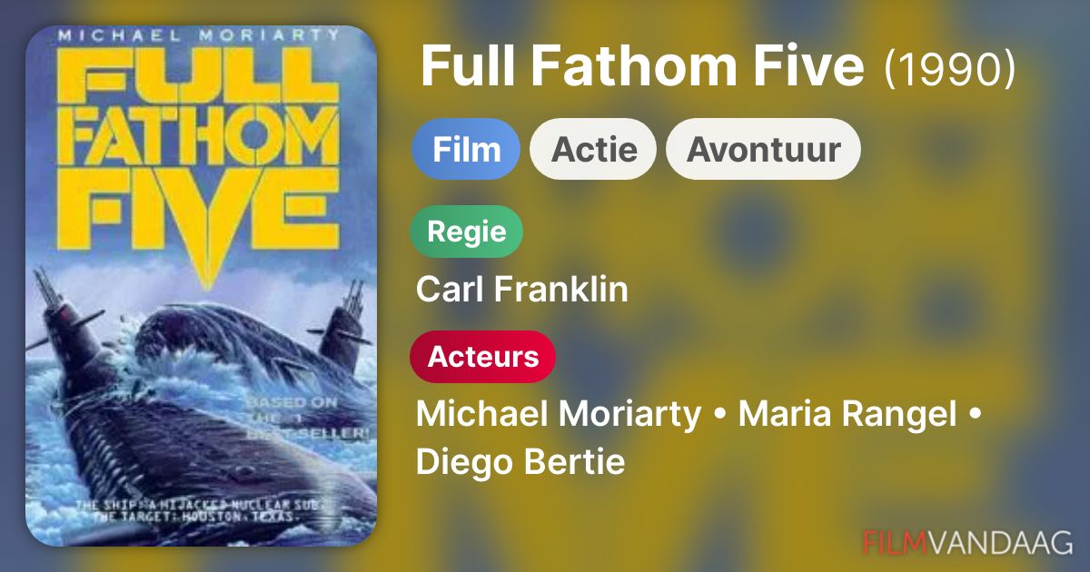 Full Fathom Five (film, 1990) - FilmVandaag.nl