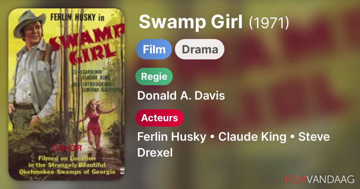 Swamp Girl (film, 1971) - FilmVandaag.nl