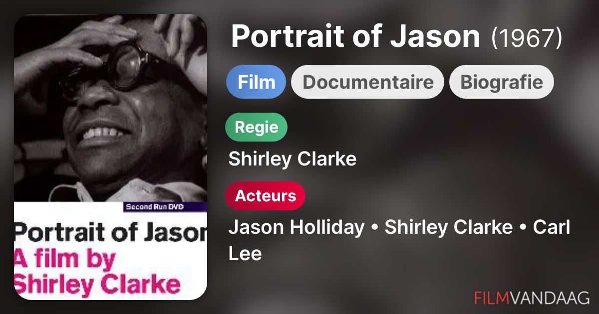 Portrait of Jason (film, 1967) - FilmVandaag.nl