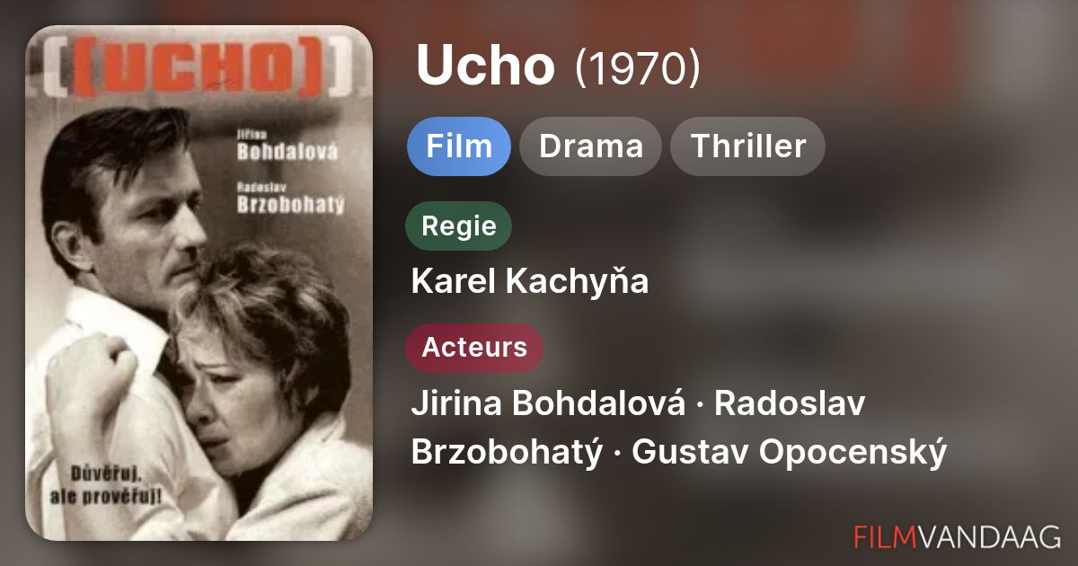 Ucho (film, 1970) - FilmVandaag.nl