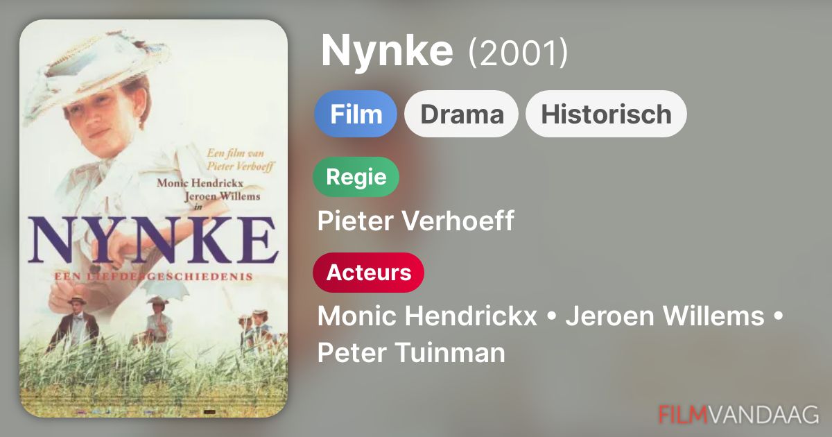 Nynke (film, 2001) - FilmVandaag.nl