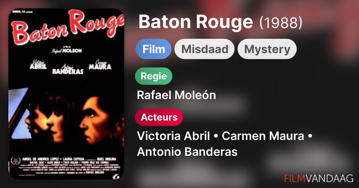 Baton Rouge (film, 1988) - FilmVandaag.nl