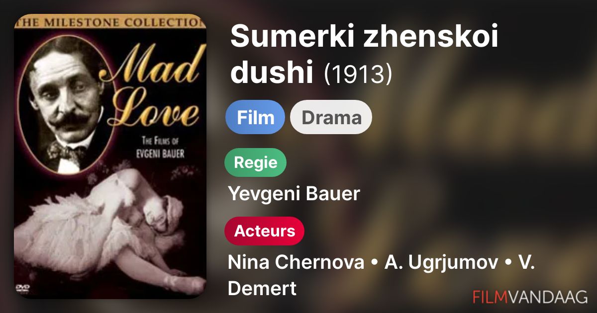 Sumerki zhenskoi dushi (film, 1913) - FilmVandaag.nl