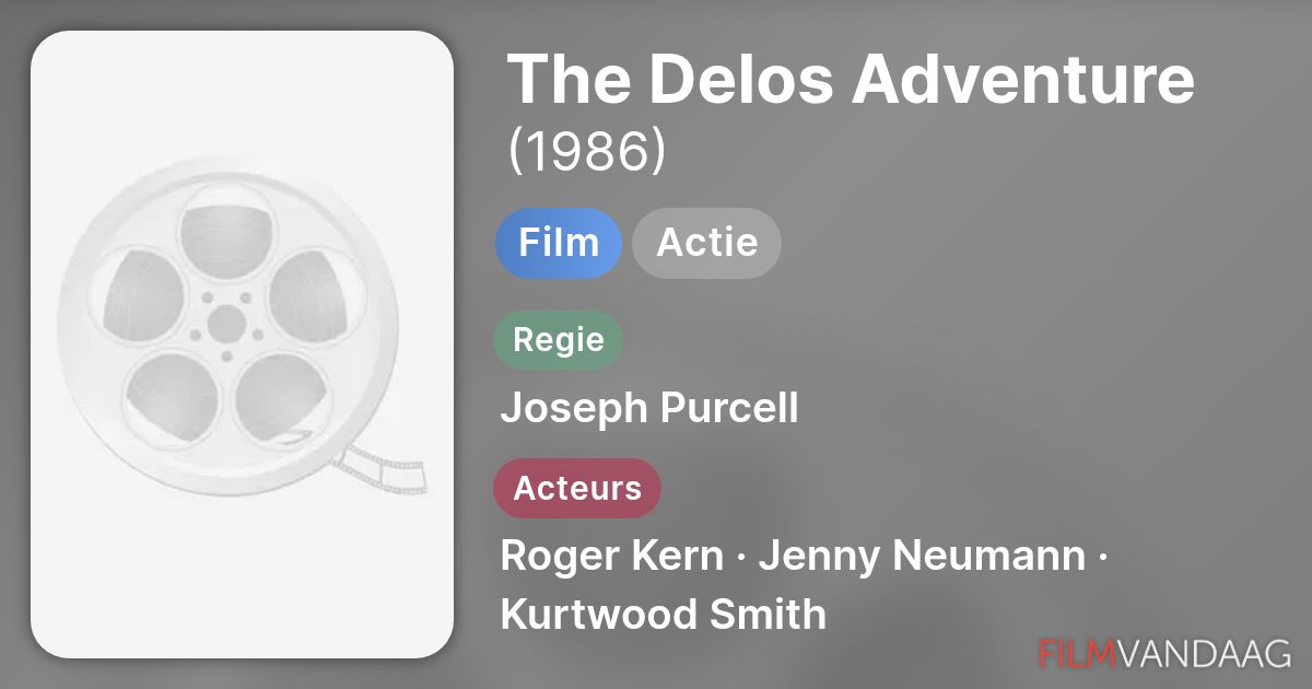The Delos Adventure (film, 1986) - FilmVandaag.nl