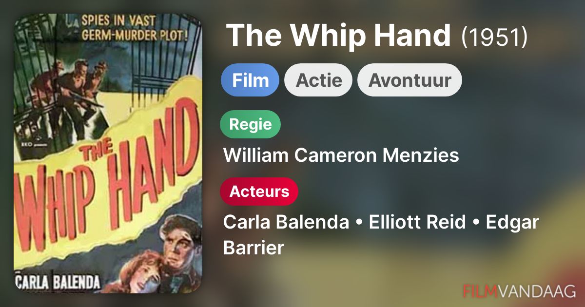 The Whip Hand (film, 1951) - FilmVandaag.nl