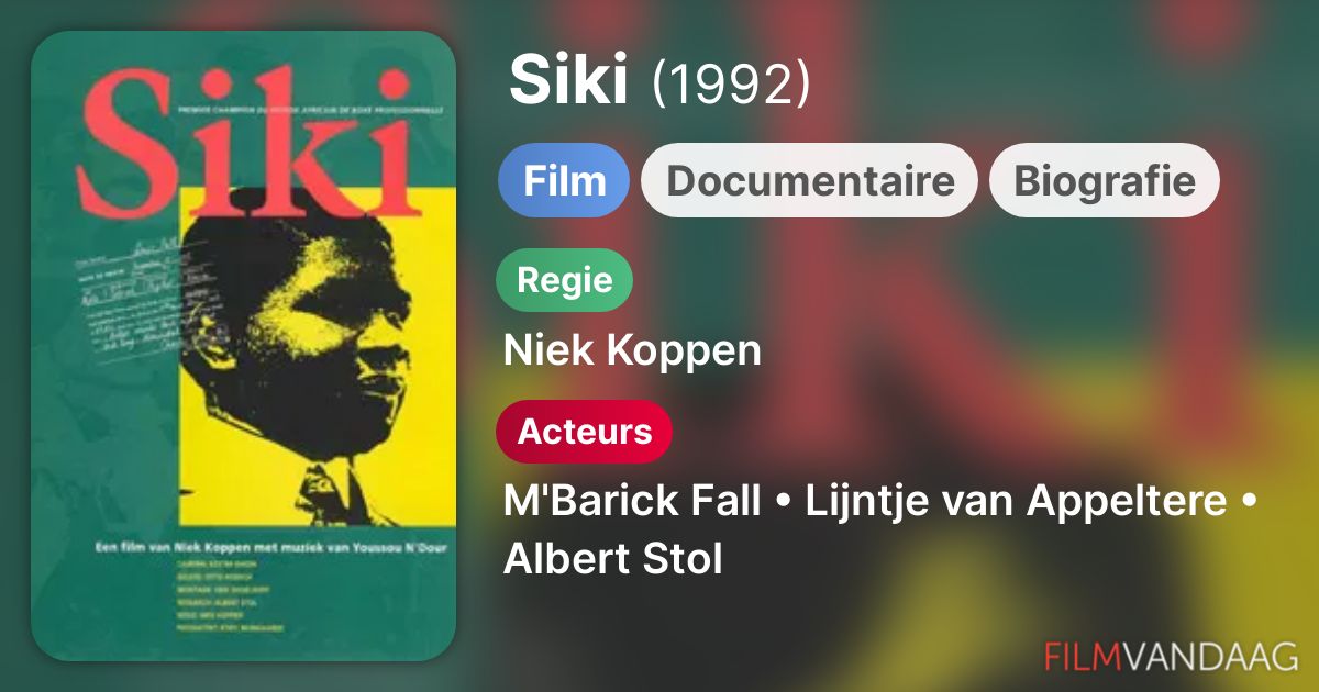 Siki (film, 1992) - FilmVandaag.nl