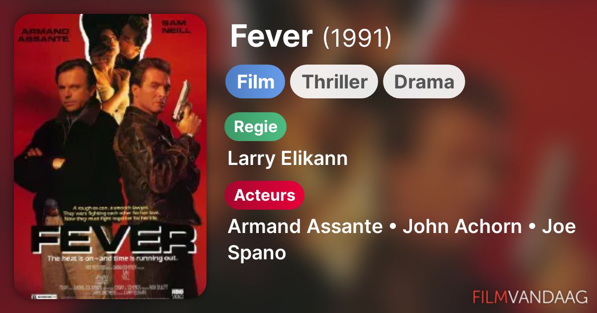 Fever (film, 1991) - FilmVandaag.nl