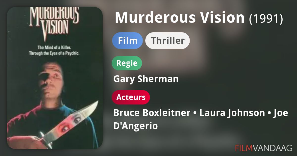 Murderous Vision (film, 1991) - FilmVandaag.nl