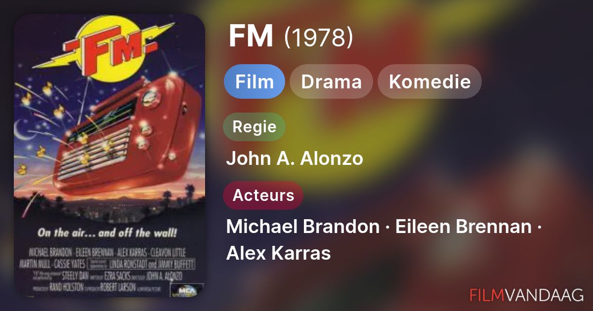 FM (film, 1978) - FilmVandaag.nl