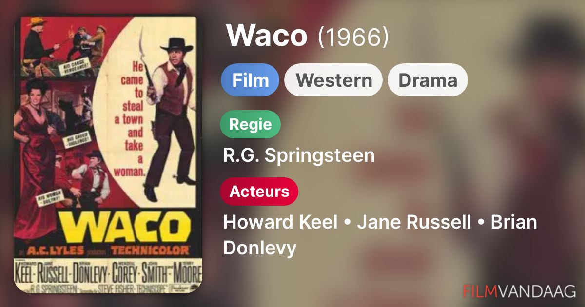 Waco (film, 1966) - FilmVandaag.nl
