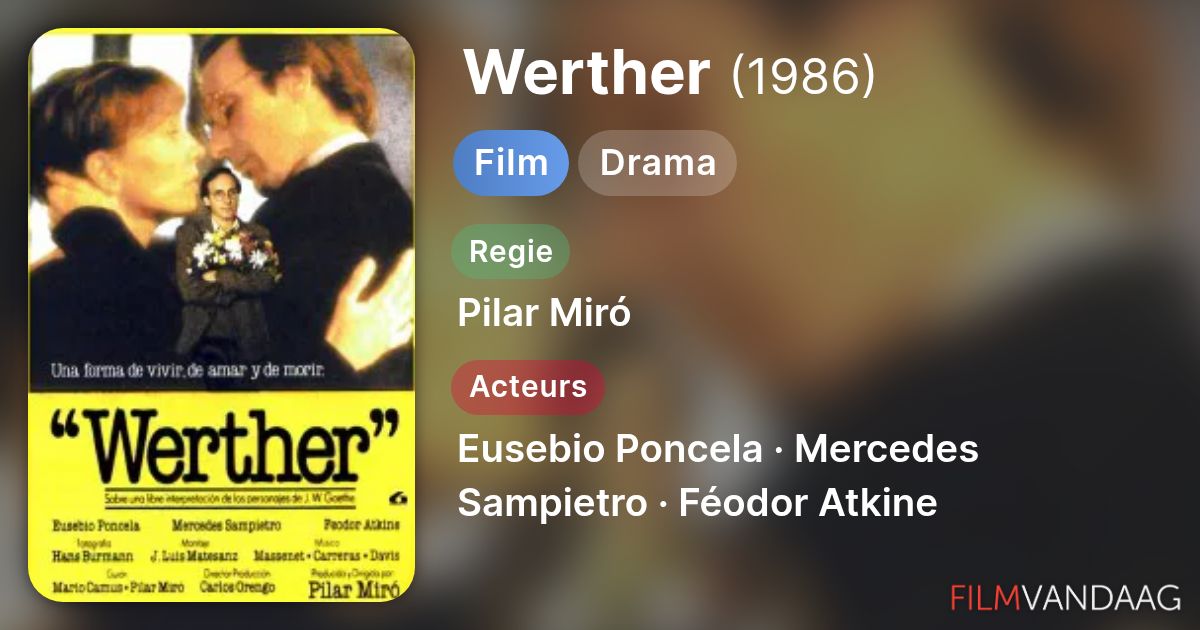 Werther (film, 1986) - FilmVandaag.nl