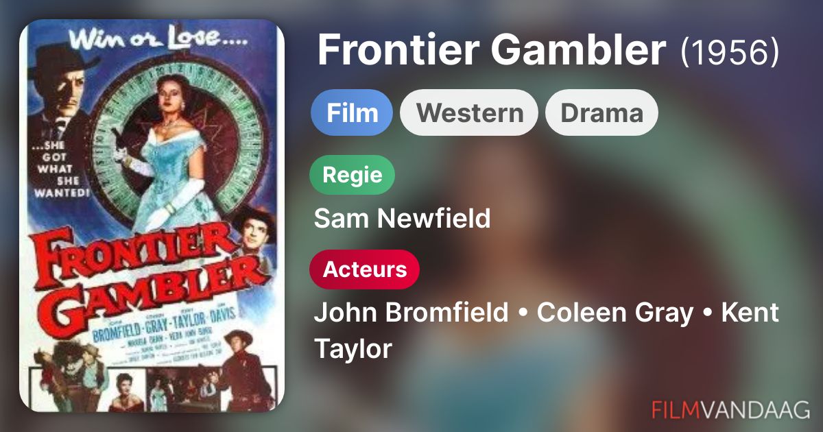 Frontier Gambler (film, 1956) - FilmVandaag.nl