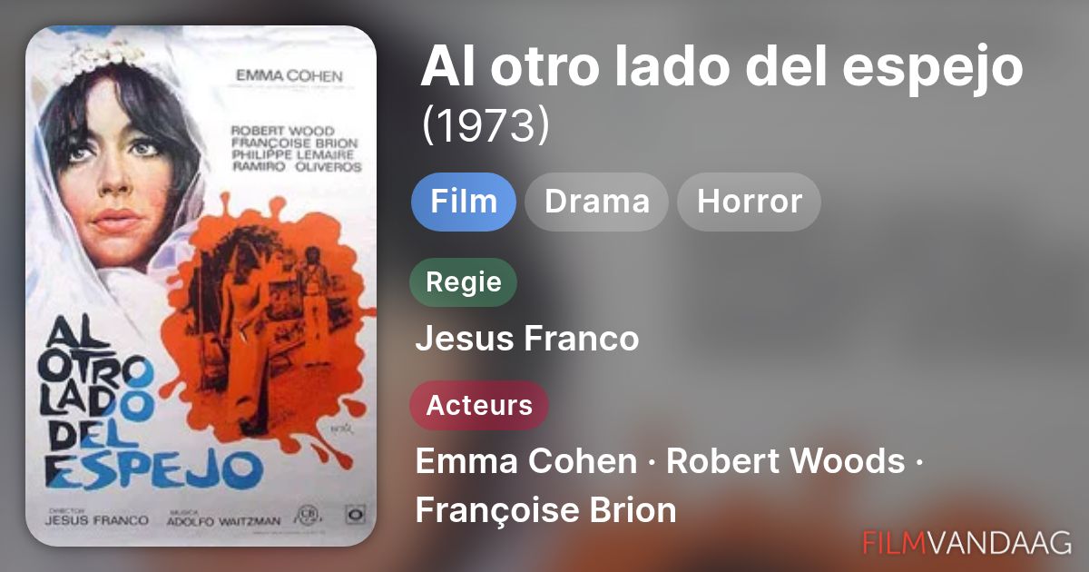 Al otro lado del espejo (film, 1973) - FilmVandaag.nl