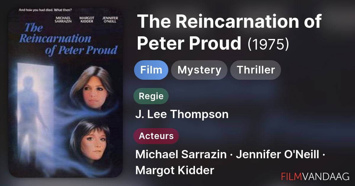 The Reincarnation of Peter Proud (film, 1975) - FilmVandaag.nl